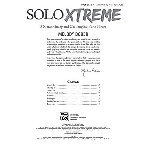 Solo Xtreme, Bk 6: 8 X-traordinary and Challenging Piano Pieces