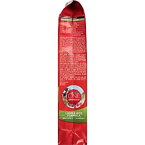 Purina ONE, SmartBlend Lamb & Rice Formula Premium Dog Food 4 lb. Bag
