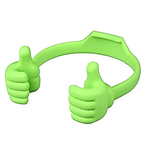 Toch TM Desk Stand for iPhone 4/5/5s/5c/6/6 plus Samsung HTC Nexus Tablet Tab Cartoon Mickey Palm Cellphone Holder Mount Stand Green