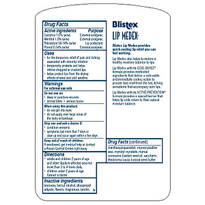 Blistex Lip Medex, 0.25oz Each (Pack of 9)