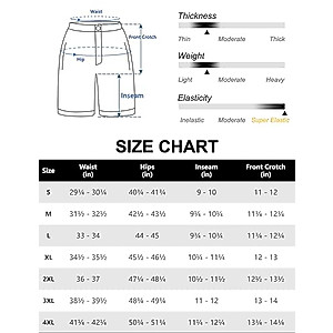 Little Donkey Andy Men’s Ultra-Stretch Quick Dry Lightweight Bermuda Shorts Drawstring Zipper Pocket Hiking Travel Golf Sage S