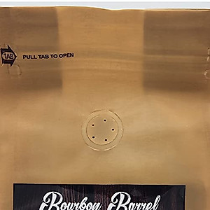 Organic Bourbon Barrel Roasted Coffee Beans 10oz, Limited Edition Barrel Aged to Perfection Whole Beans, Single Origin, Medium Roast Award Winning by Split Oak Coffee Roasters
