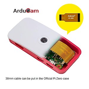 Arducam for Raspberry Pi Zero Camera Cable Set, 1.5" 2.87" 5.9" Ribbon Flex Extension Cables for Pi Zero&W, Pack of 3