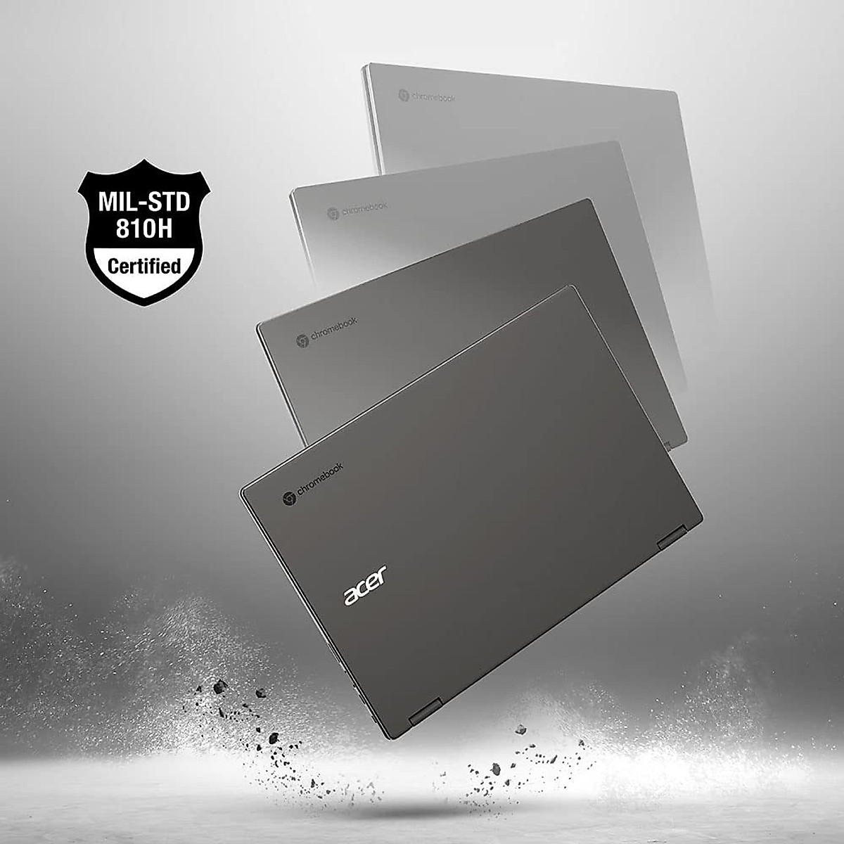 Acer Chromebook Enterprise Spin 514 Convertible Laptop | AMD Ryzen 5 3500C | 14" Full HD IPS Touch Display | 8GB DDR4 | 128GB SSD | microSD | Wi-Fi 5 | Backlit Keyboard | Chrome OS | CP514-1WH-R1H8