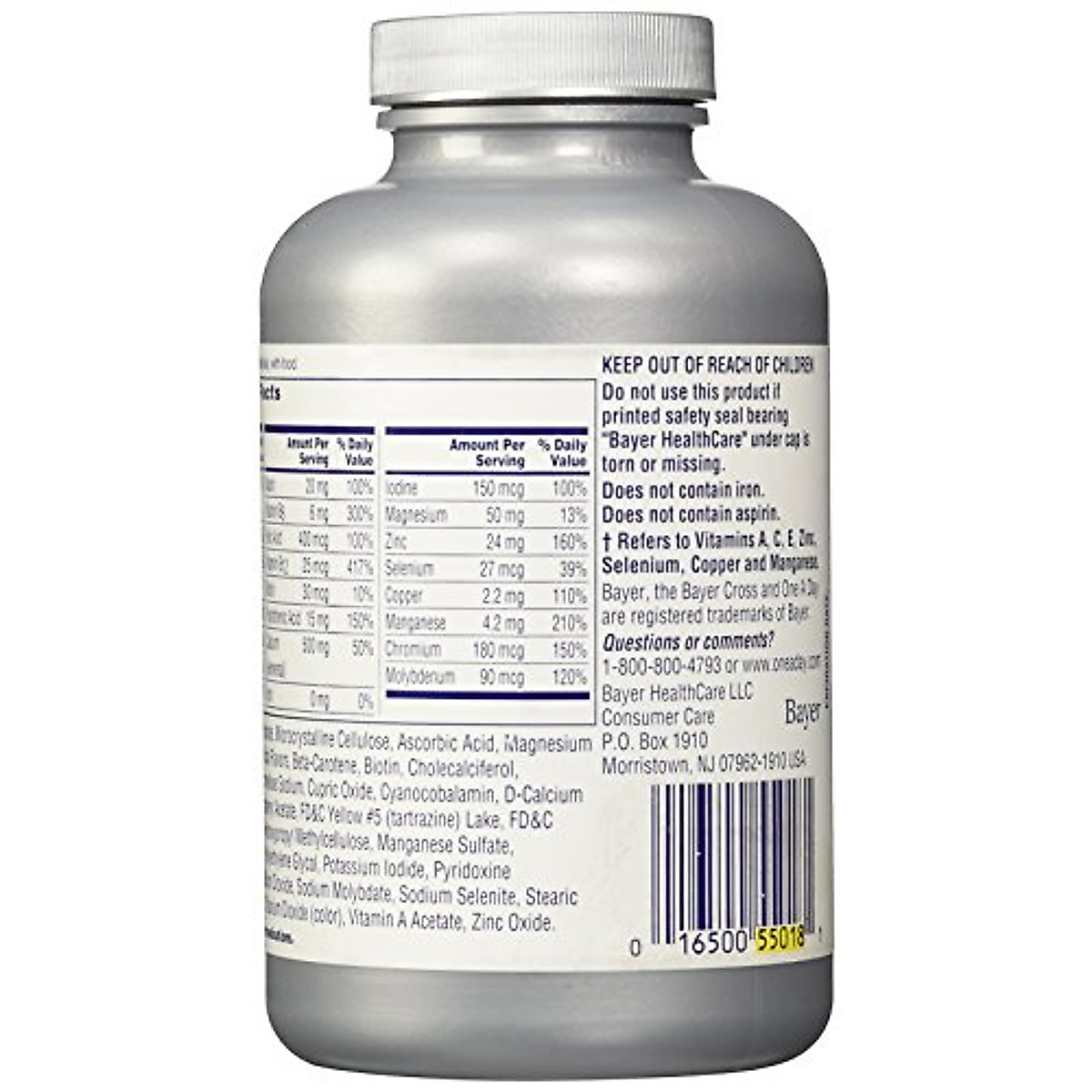 One A Day Womens 50 Plus Healthy Advantage 200 Tablets