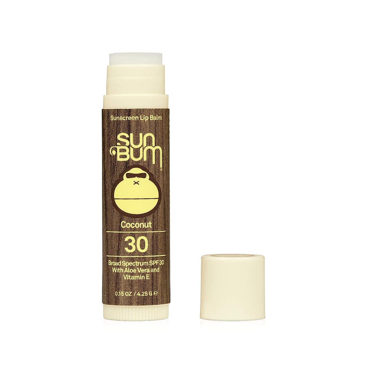 Sun Bum Sun Bum Spf 30 Sunscreen Lip Balm Vegan and Cruelty Free Broad Spectrum Uva/uvb Lip Care With Aloe and Vitamin E for Moisturized Lips Coconut Flavor 3 Pack