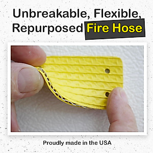 Unhinged Solutions Unbreakable Cooler Hinges - Set of 3 Repurposed Fire Hose Replacement Hinges for Igloo Coolers - Durable, Impact-Resistant, Easy to Install, Includes 12 Screws - Made in The USA