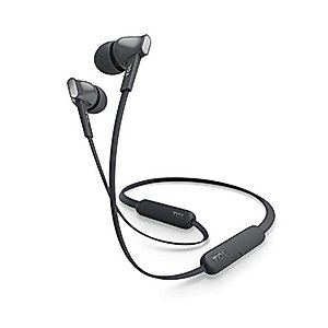TCL MTRO100BT Wireless in-Ear Earbuds Noise Isolating Bluetooth Headphones with 18 Hour Battery Playtime and Built-in Mic - Shadow Black