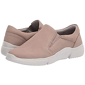 Rockport Women's R-Evolution Perf Gore Slip On Walking Shoe, Dove Washable, 5