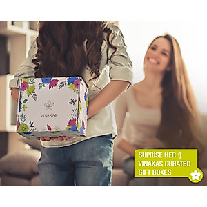 Best Cozy Gifts for Women, 3 Pairs of Warm and Cozy Socks, Includes 6 Relaxation Bath Bombs, Beautiful Leather Journal, Elegant Elephant Ring Holder, Trendy Scarf/Simply The Best Gifts for Women