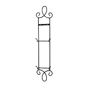 Blue Rose Polish Pottery 2 Tier Augusta Narrow Vertical Plate Rack