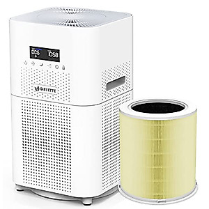 Dayette HEPA Air Purifiers for Home Large Room, CADR 400+ m³/h Up to 1720 Sq Ft, with Extra H13 True HEPA Air Filter for Allergies Pets Dander