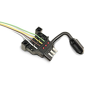 Hopkins Towing Solutions 48192 Endurance Quick Fix Trailer Side 4-Flat Connector, Black