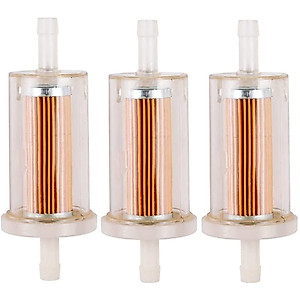 Go-cheers 695666 Fuel Filter Replacement For 845125 691035 493629 5065 5065D 5065K Lawn Mower Tractor 3 pack