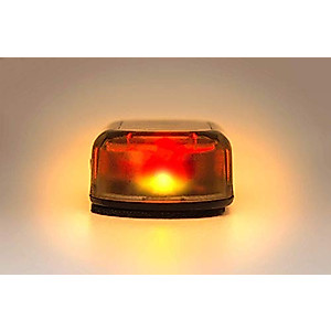 PerfecTech Car Solar Power Simulated Dummy Alarm Warning Anti-Theft LED Flashing Security Light with New USB Port（Red）