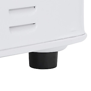 ANGGREK Electric Coil, 1000W Electric Hot Household Mini Portable Electric Stove Heater Heating Plate for Coffee Tea White (US Plug 110V)