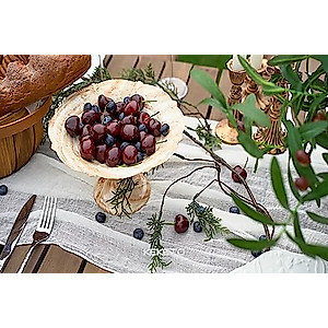 Keketo Ivory Gauze Rustic Cheesecloth Table Runner 120 Inch 10 FT for Wedding Baby Shower Bridal Shower Birthday Engagement Garden Outdoor Party Long Sheer Boho Decorations