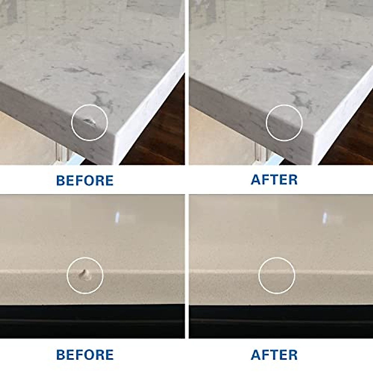 Quartz Countertop Repair Kit - Perfect Granite & Marble Fix