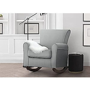 Delta Children Lancaster Rocking Chair Featuring Live Smart Fabric, Mist