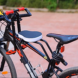 YSONG Children's Bicycle seat, Fast-Moving Front-Mounted, Adjustable Child Safety seat for Children (up to 110 pounds)