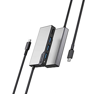 ALOGIC USB-C Fusion CORE 5-in-1 Hub V2-3 x USB-A3.1 Gen 1, 1 x USB-C 3.1 Gen 1 100W PD, and 1 x HDMI 4K [60Hz]