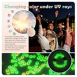 FZIIVQU 6100 Pcs Clay Beads Bracelet Making Kit 24 Colors Flat Clay Beads Set Friendship Bracelet kit with Polymer Clay Heishi Bead UV Letter Beads for Jewelry Earrings Making