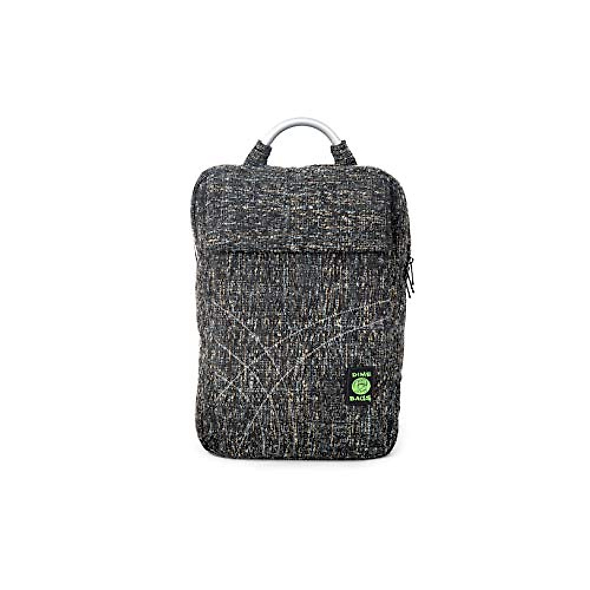 DIME BAGS Slab Bag Hemp Backpack with Padded Laptop Compartment and Secret Pocket (Concrete)