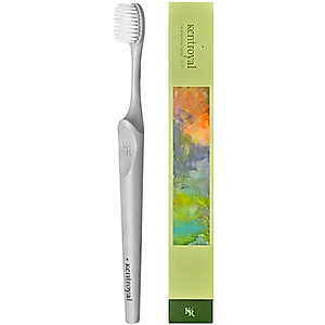 [Kent] Royal Smile - Gentle Action Ultra Soft, Eco-Friendly BPA Free Toothbrush for Sensitive Teeth, Gums for Adults & Teens - 8PCS