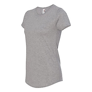 Anvil Women's Tri-Blend Tee, Heather Grey, XX-Large