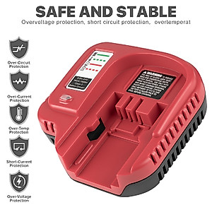Fast Charger for Black & Decker BDFC240 18V 14.4V 12V 9.6V 24V NiCD NiMH Battery HPB18 HPB18-OPE HPB14 HPB12 HPB96 HPB24 Black and Decker 18V Battery Charger