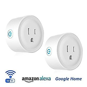Deco Gear WiFi Smart Plug (Compatible with Amazon Alexa & Google Home), Control Appliances and Electronics from Anywhere (2)