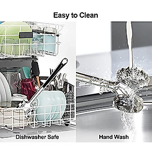 AOWOTO Meat Tenderizer Hammer Mallet Tool Pounder For Tenderizing Steak Beef And Poultry. With Rubber Comfort Grip Handle.Dishwasher Easy