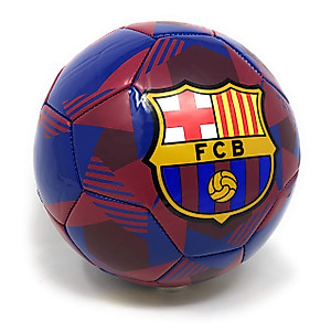 FC Barcelona Soccer Ball Size 5 Messi Barca Futbol Balon de Futbol Official Licensed - Great for Kids Soccer Ball, Players, Trainers, Coaches | Soccer Training | Practice | Shooting Drills | Skills