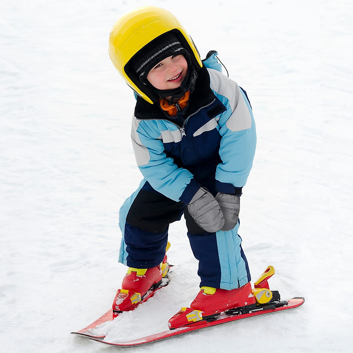 4 Pairs Kids Ski Mittens Gloves Waterproof Warm Snow Winter Mittens Gloves for Girls Boys Baby Toddlers Outdoor Activities (Classic Style, 5-8 Years)