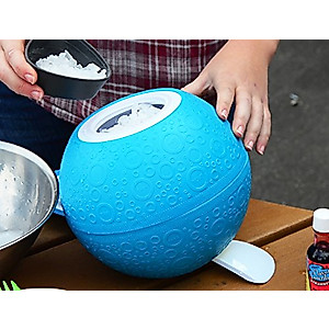 Yay Labs SoftShell Ice Cream Ball Blue, Pint Size