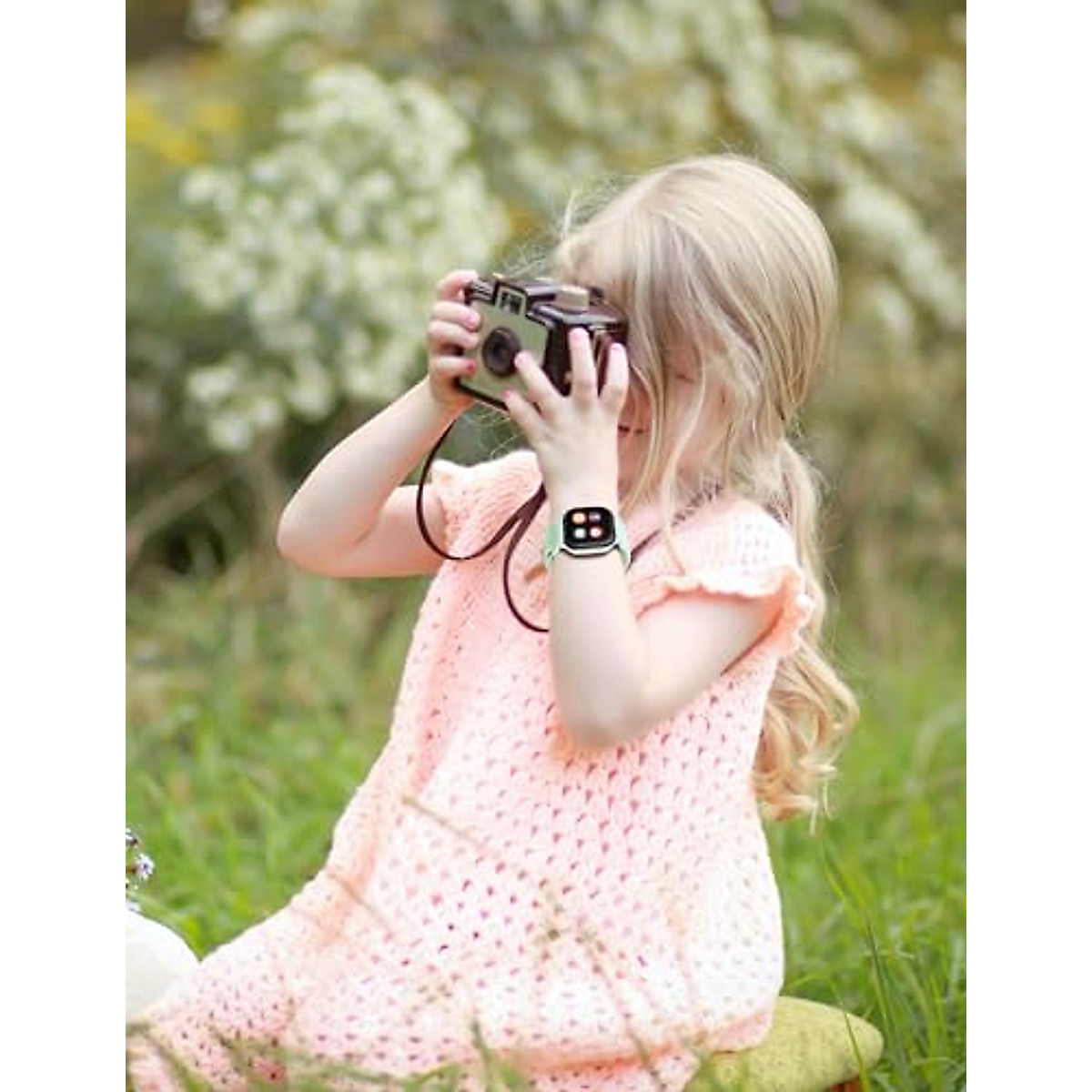 Khxriypha Nylon Braided Band for Gizmo Watch Band Replacement Compatible with Gizmo Watch 3 2 1/Gabb Watch 2 1/SyncUP Kids Watch,Adjustable Braided Elastic Sport Loop Watch Bands for Boys and Girls