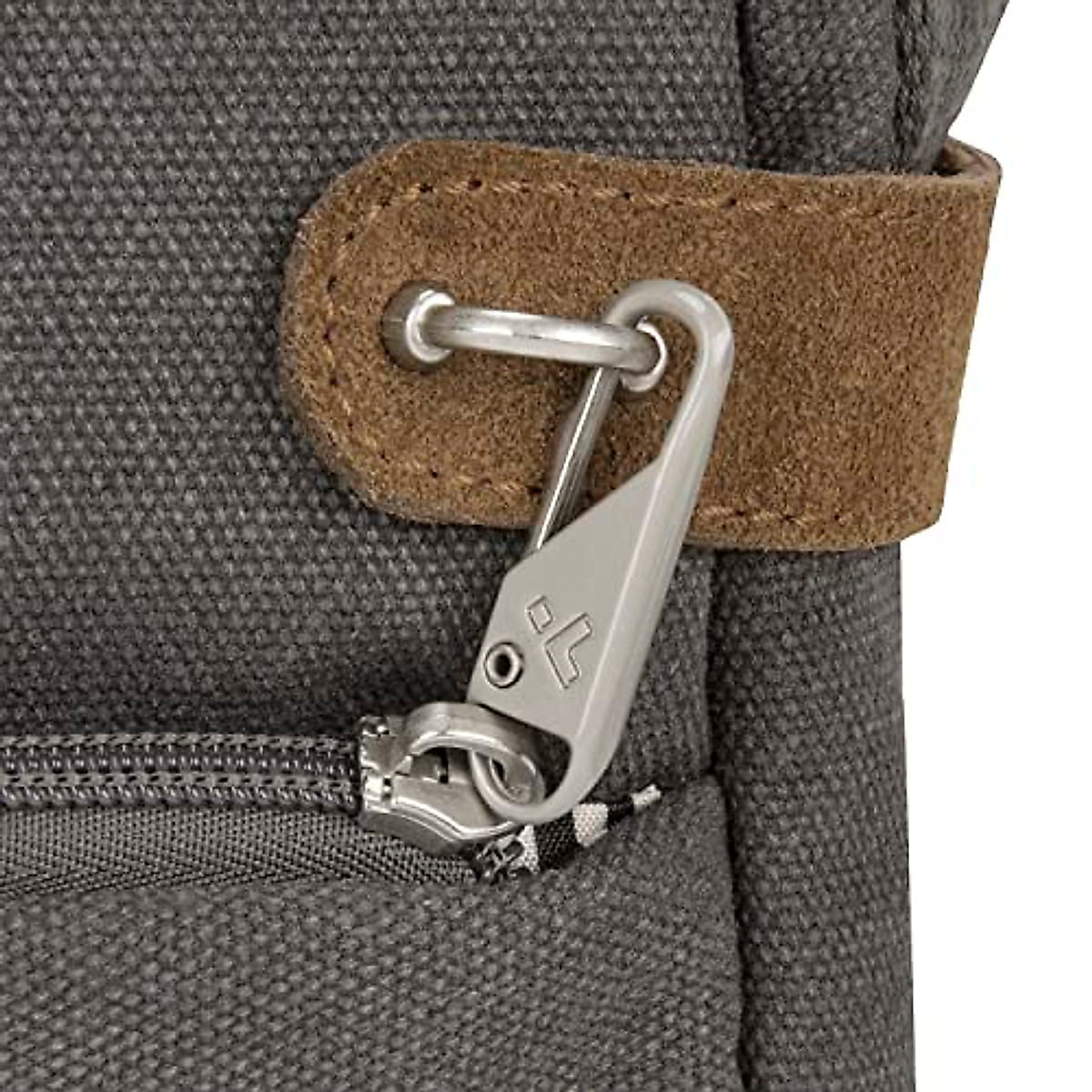 Travelon Anti-theft Heritage Crossbody Bag, Pewter