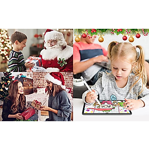 Stylus Pen for iPad 9th&10th Generation - 5X Fast Charge Digital Pen - Compatible with 2018-2023, Apple iPad Pro 11/12.9 Inch,iPad 6-10 Gen,iPad Mini 5-6 Gen,iPad Air 3-5 Gen-White