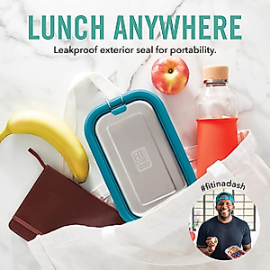 DASH The Fit Cook x Stainless Steel Lunch Box