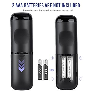 JNGKE Roku Replacement Remote Control Only for Roku TV, for TCL Roku/Hisense Roku/Onn Roku/RCA Roku/Sharp Roku ect, with Netx/Disn+/YouTub/Hu Buttons【Not for Roku Stick & Box & Player】
