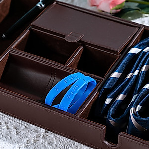 25 Pack Periwinkle Stomach Cancer Awareness Bracelets – Periwinkle Ribbon Cancer Awareness Silicone Bracelets for Adults