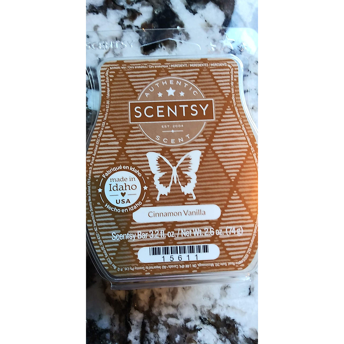 Cinnamon Vanilla Scentsy Bar
