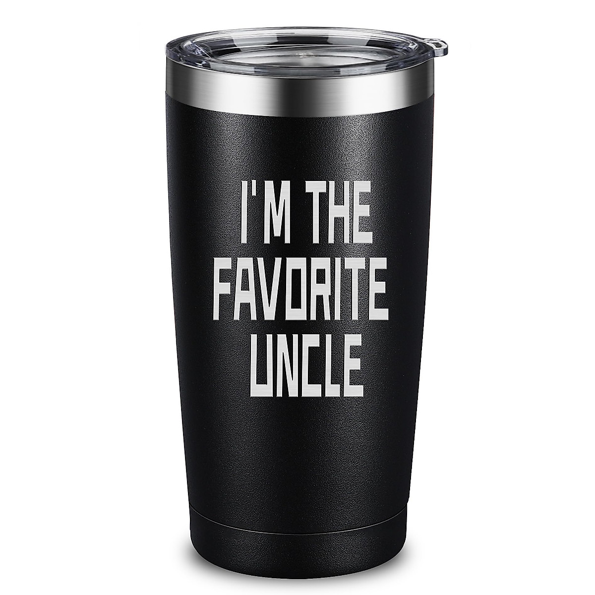 ARIABLE Birthday Gifts for Uncle From Niece, Nephew - Best Uncle Ever Fathers Day Gift for Uncle Present ideas, Cool 20 Ounce Funny Uncle Tumbler For Favorite Uncle, Special Cup Presents for Uncles