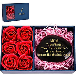 Mothers Day Gifts for Mom from Daughter Son Engraved Words Natural Rock Gifts for Mom Grandma Unique Stone Gifts Birthday Mothers Day