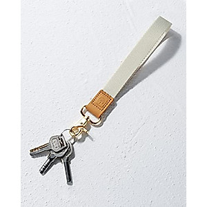 PikPok Mart Wrist Lanyard for Keys, Wristlet Key Chain Strap, Warm White Hand Wrist Keychain Holder for Women & Men