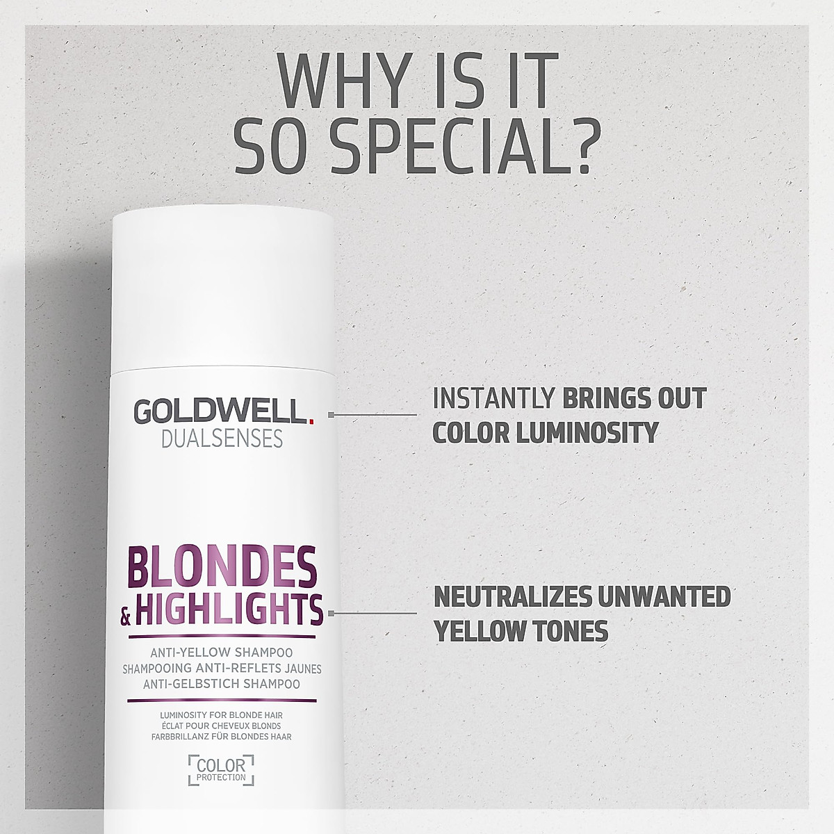 Goldwell Dualsenses Blondes & Highlights Anti-Yellow Shampoo 300mL