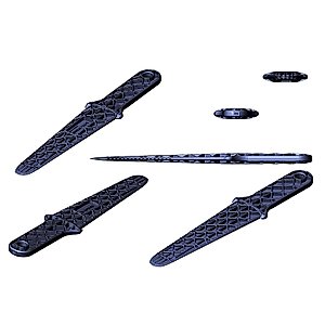 EZ Box Opener, 25 Pack, Opens Glued Taped Stapled Boxes and More, Bladeless, Eliminate All Lacerations and Product Damage, Safer Than Sharp Bladed Utility Knife, Safety Cutter, NO Blade, (25)
