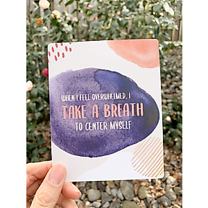 New Mama Affirmations - A Warm and Vibrant Deck of 20 Uplifting Postpartum Affirmation Cards to Support New Moms Through the Fourth Trimester and Beyond | New Mom Gift For Women After Birth | Postpartum Gift For Mom