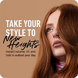 Boldify Root Boost Spray - Root Booster for Hair Volume - Volumizing Foam and Lift Spray for Fine Hair Texture, Root Lift, Stylist Recommended - 8oz