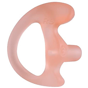 MaximalPower Medium Size Earmold Earbud Earplug Ear Insert for Motorola Kenwood Two-Way Radio Acoustic Coil Tube Audio Kits, Right, 10 Pack